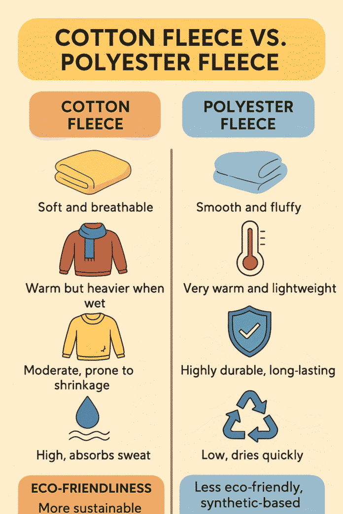 Is Fleece Cotton or Polyester? 7 Key Differences to Know