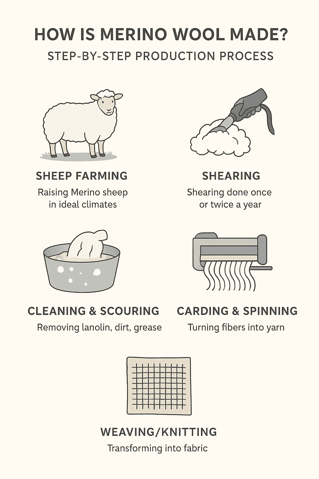Where Does Merino Wool Come From? Production & Origins