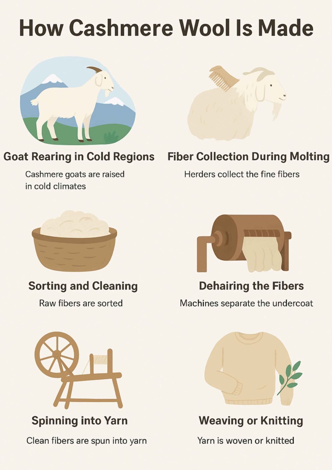 What Is Cashmere Wool Made From? The Luxury Fiber Explained