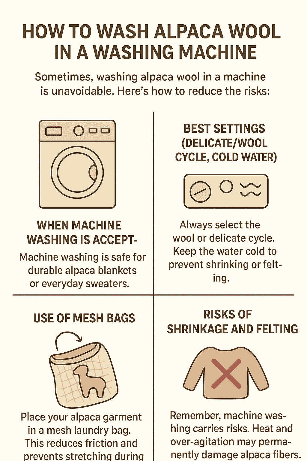 How to Wash Alpaca Wool? Complete Care & Cleaning Guide