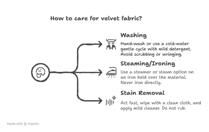 What is Velvet Fabric? Types, Uses, Care, Properties, and Maintenance