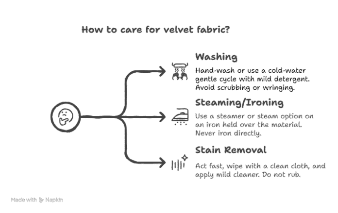 What is Velvet Fabric? Types, Uses, Care, Properties, and Maintenance