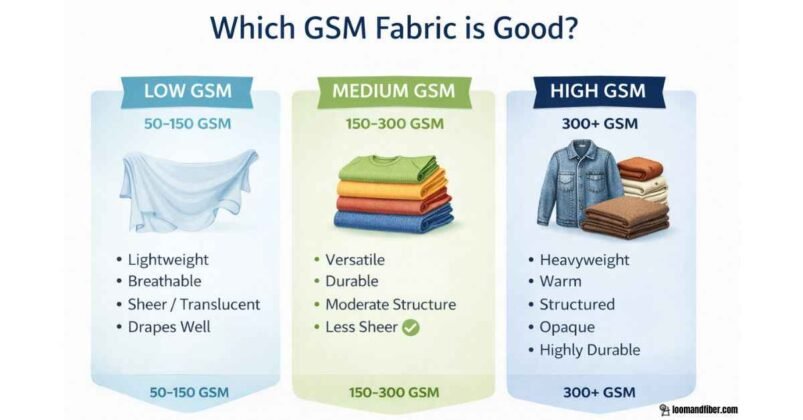 Which GSM Fabric Is Good? Best GSM Guide for Clothing & Home