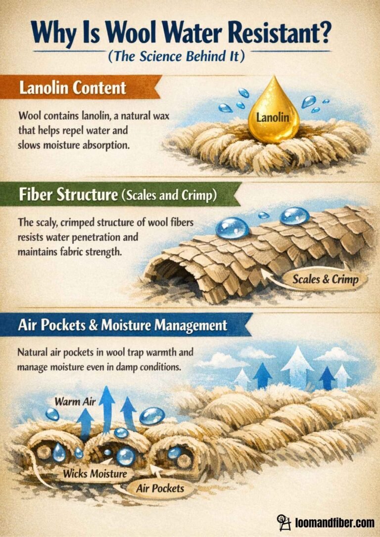 Is Wool Waterproof or Water-Resistant? Science-Backed Answer